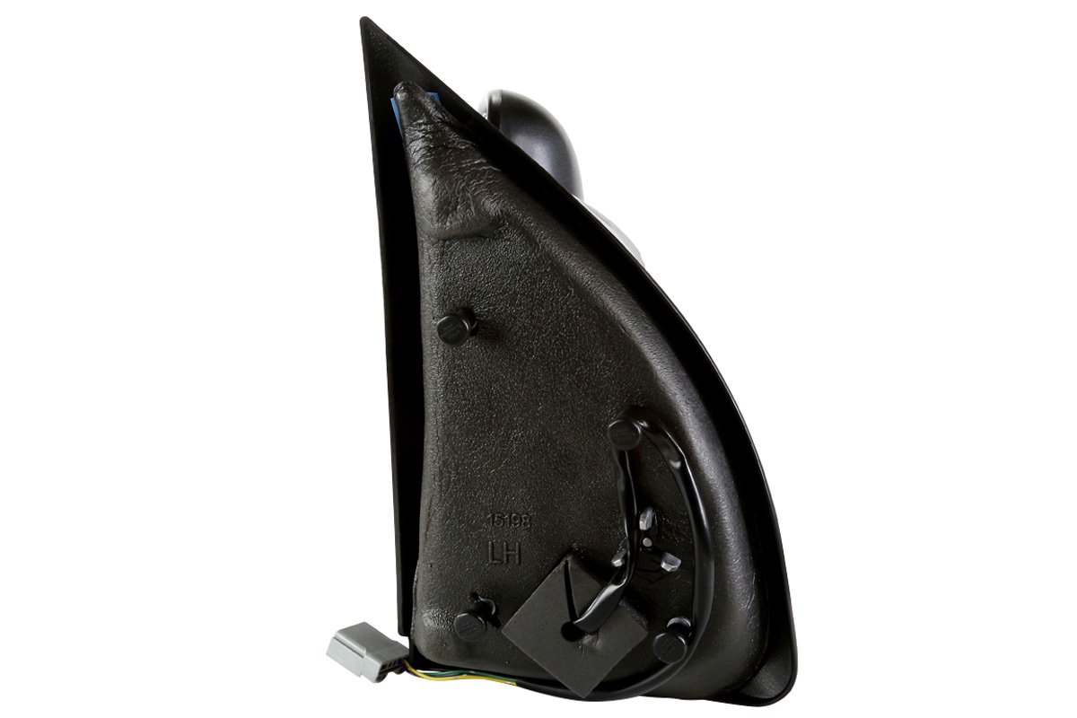 AutoShack Driver Towing Mirror Power Black Textured Non-Heated Manual Folding Replacement for 1999-2007 Ford F-250 Super Duty F-350 Super Duty 2000-2005 Excursion 5.4L 6.0L 6.8L 4WD RWD KAPFO1320227