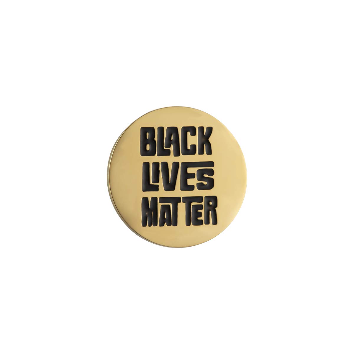 Black Lives Matter Pins-Black Raised Fist Lapel Pin-BLM Pin-Black Power Pin (SN0016-3pcs(style5))
