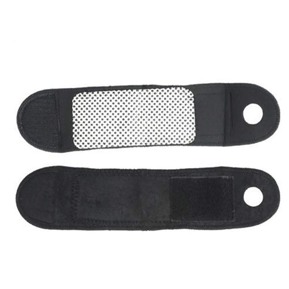 Bluelans Wrist Supports for Men and Women, 1 Pair Self-Heating Magnetic Wristband Wrist Strap Wrist Support Wrist Braces Hand Support Protector for Wrist Injuries, Joint Disease, Sprains Black