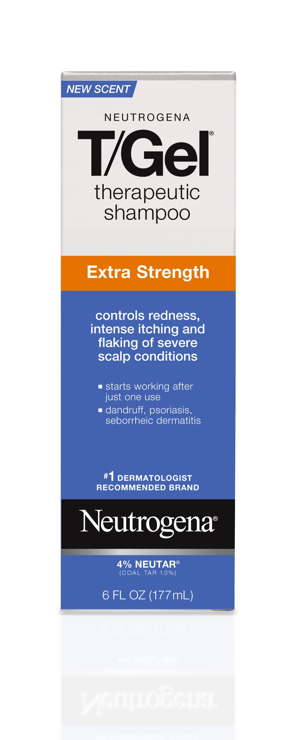 Neutrogena T/Gel Therapeutic Shampoo, Extra Strength, 6 Ounce