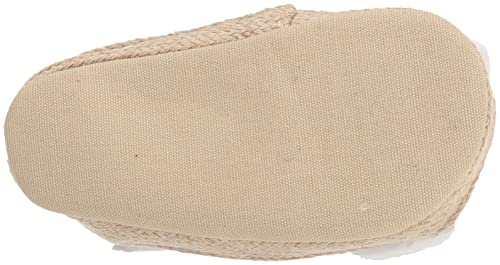 Gerber baby girls Espadrille Sandal Crib Shoe, Eyelet, 3-6 Months Infant US