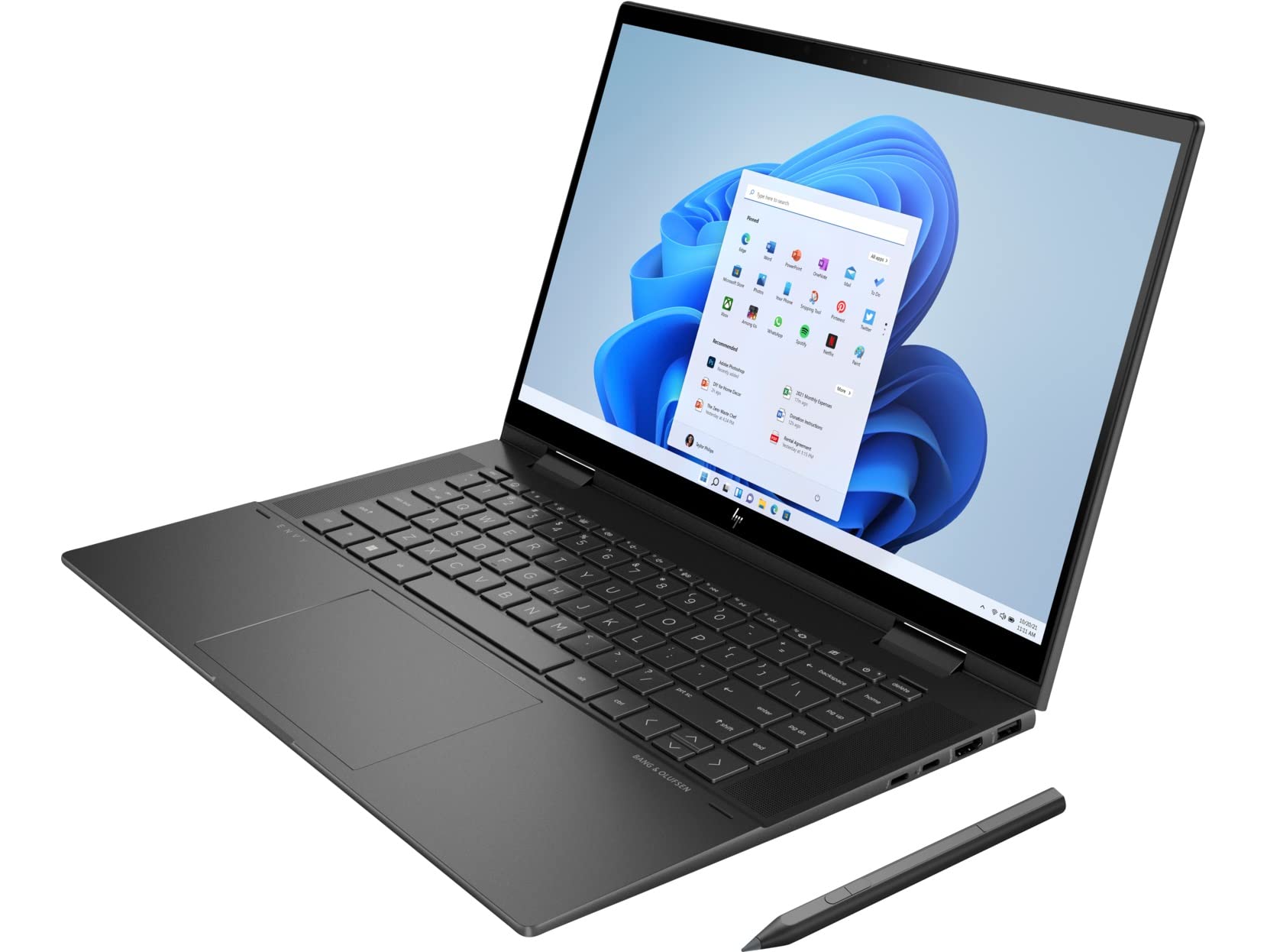 CUK Envy x360 15t Touchscreen Notebook (12-Core Intel Core i7-1260P, 32GB RAM, 2TB NVMe SSD, 15.6" FHD IPS Touch, Backlit Keyboard, Windows 11) 2-in-1 Laptop Computer (Made_by_HP) - Spectre Chassis