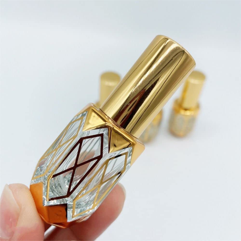 CHDHALTD 6ml Essential Oil Spray Bottles, Portable Glass Perfume Bottle Atomizer for Travel Sample Empty Containers(A Roll-on Bottle)