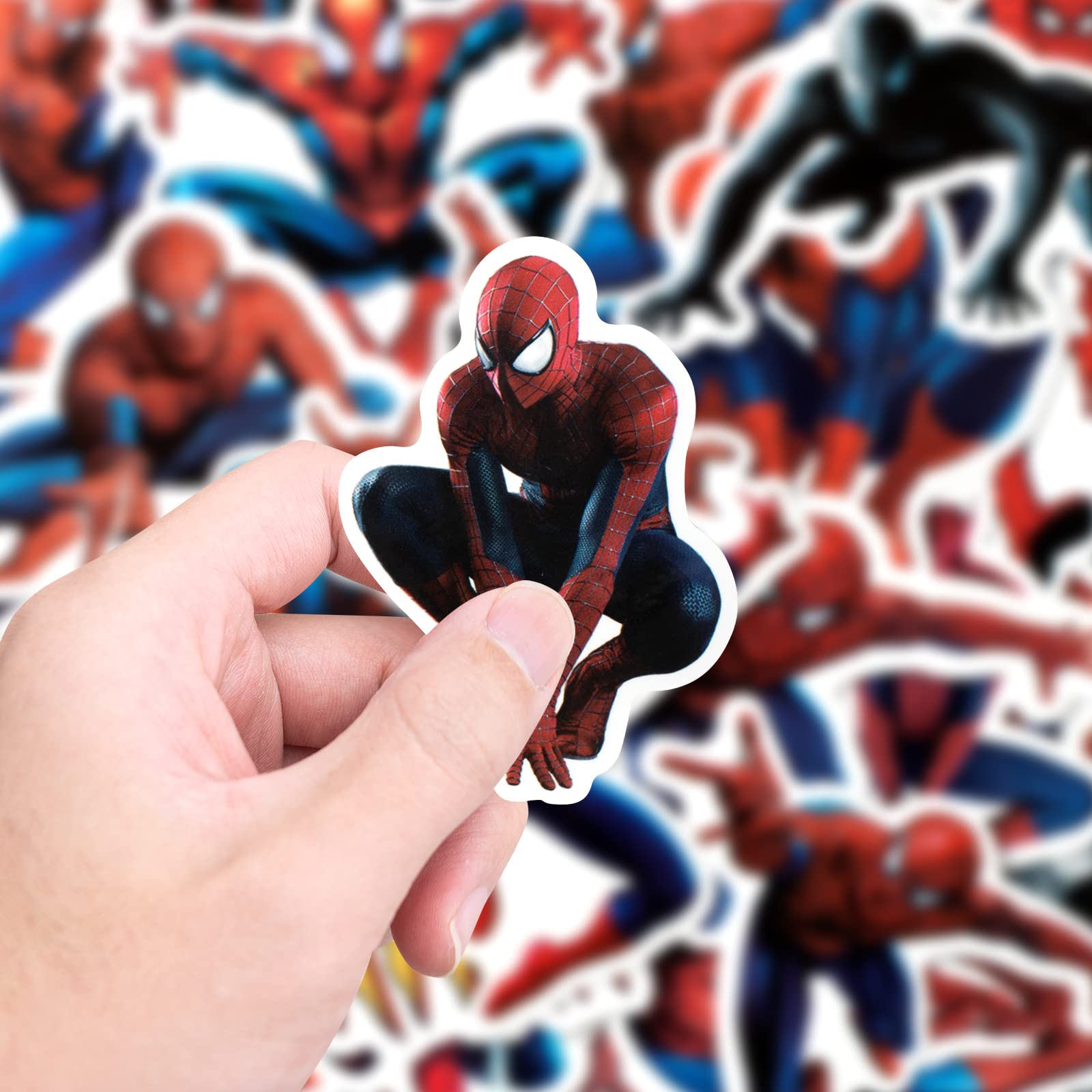 Birthday Party Supplies,186pcs Spider Theme Style Party Decorations Include Happy Birthday Banner,Backdrop,Tableware Set,Tablecover,Cake Toppers,Cupcake Toppers,Latex Balloons Set,Bottle Labels,Chocolate Stickers