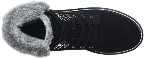 Bandolino Footwear Women's Lauria Hiking Boot, Black, 6 M US