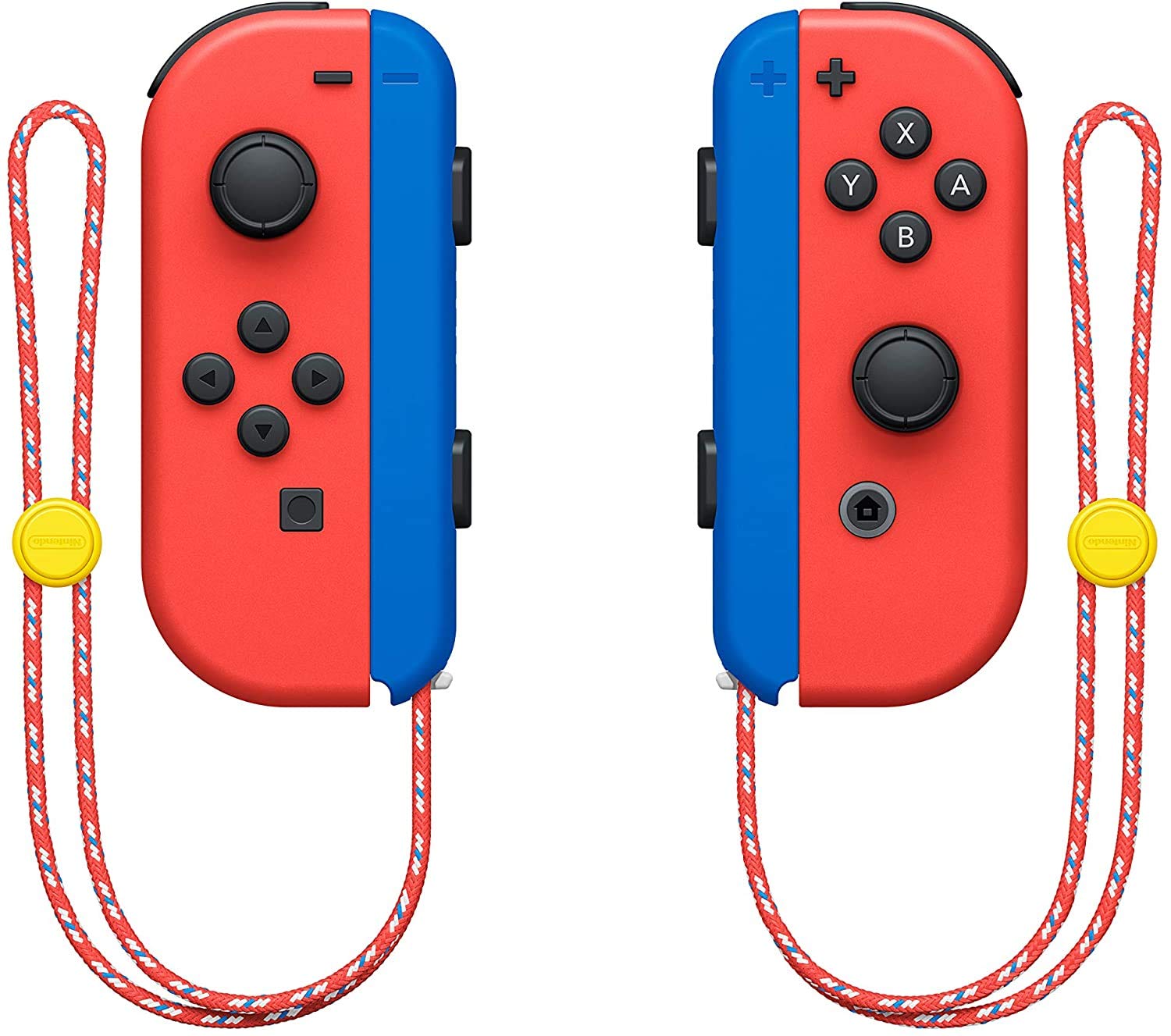 Newest Nintendo Switch Mario Red & Blue Edition 32GB Console Red Joy-Con, WiFi, Bluetooth, HDMI, Extra External 64GB Storage and Ultimate 18-in-1 Case