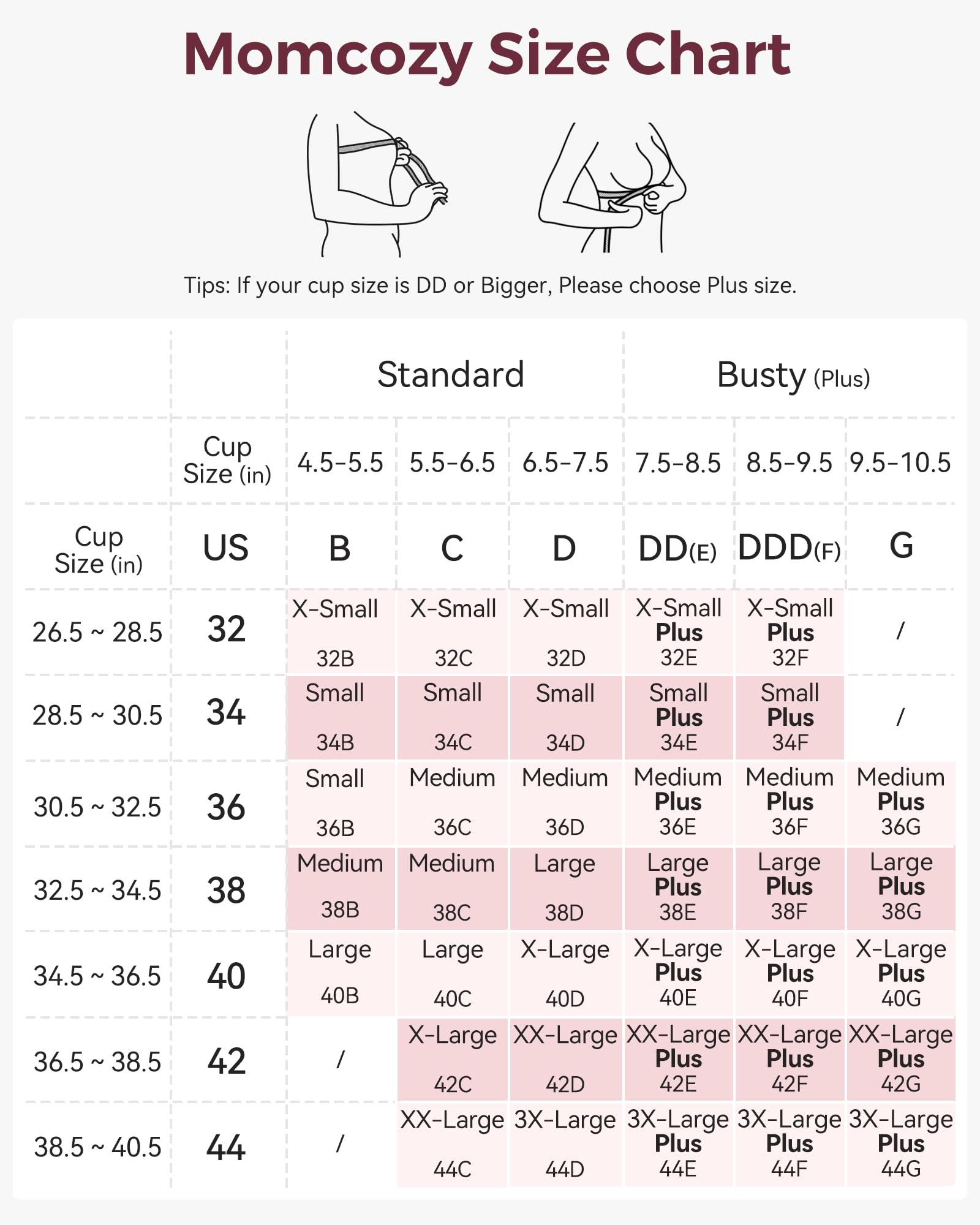 Momcozy Pumping Bra Hands Free, Upgraded Breast Pump Bra with Widened Band, Pumping Nursing Bra in One, Adjustable Straps Bralette