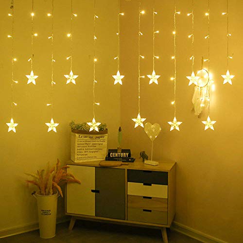 Missmiss Fairy Lights Fairy Lights for Bedroom Wall Decor,Bendable Copper Twinkle Lights Party Home Garden Bedroom -Warm_White_A
