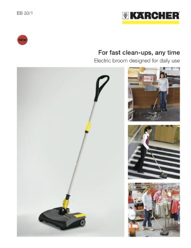 EB 30/1 12" Cordless Broom
