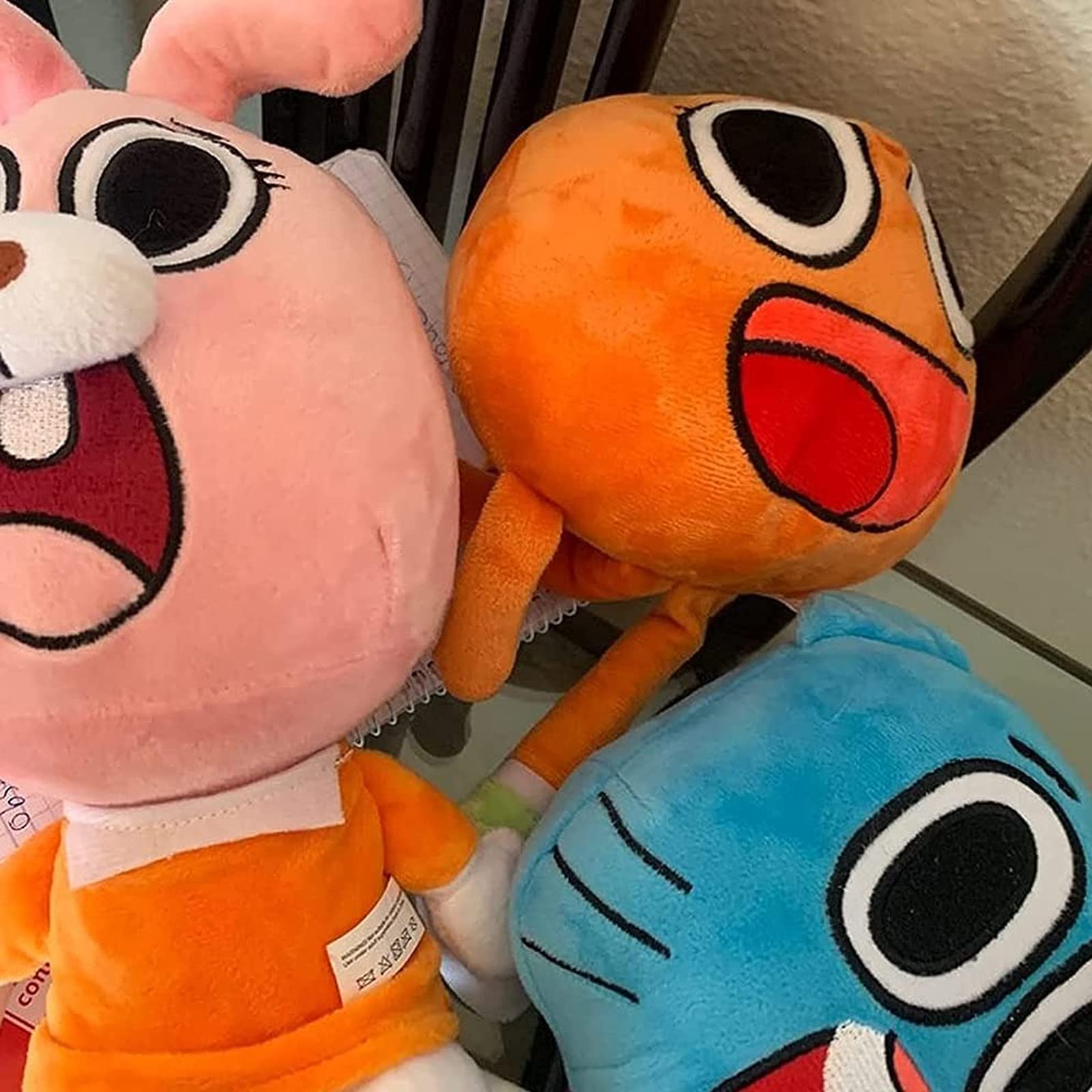 Zunarte Amazing Plush Doll, 9.8 inches Cute Cartoon Stuffed Animal-3 pcs