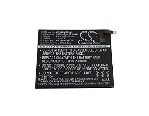 Cameron Sino New Replacement Battery Fit for Huawei(5100mAh / 19.48Wh)