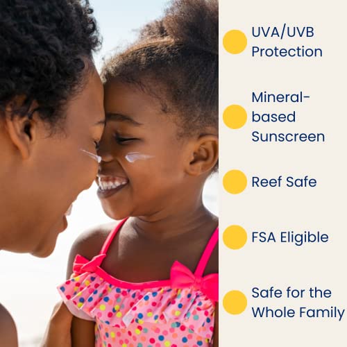 TruKid Eczema SPF 30+ Sunscreen - UVA/UVB Protection for Sensitive and Irritated Skin, Unscented, NEA-Approved for Eczema, Reef Safe, Planet-Friendly, Non-Nano, 3.4 oz