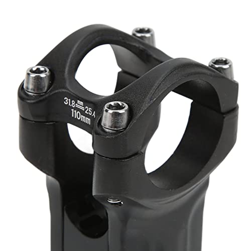 Bicycle Stem, 70° Adjustable Handlebar Extender CNC Machining Heavy Duty Anti Deformation for Road Bike(31.8 * 110)