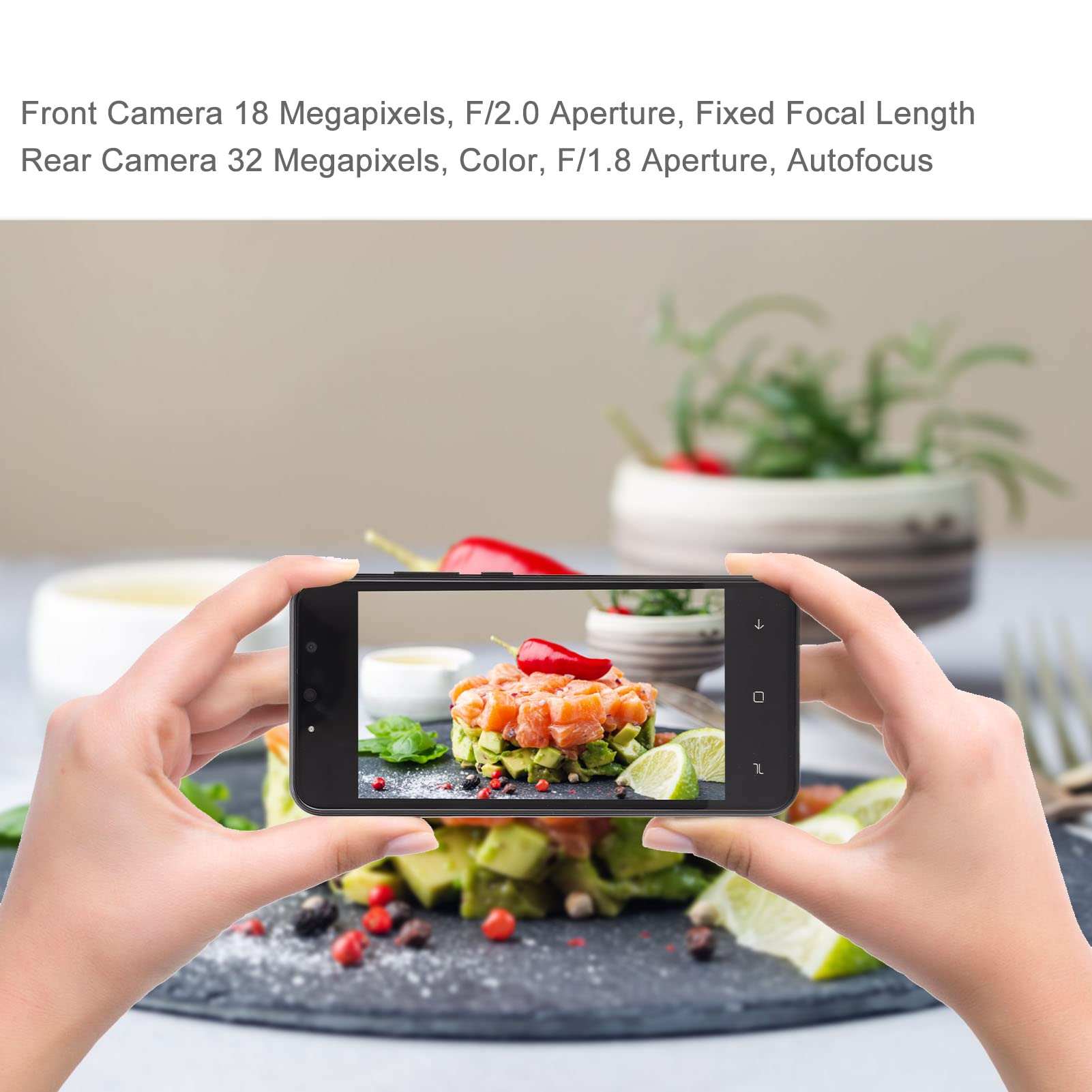 ciciglow X3 Pro Mobile Phones, 3G Dual SIM Unlocked Cell Phone,5.0in Smartphone Dual Cards Dual Standby,512MB RAM 4GB ROM,2MP+5MP Dual Camera,Face ID Android Phone with 2000mAh Battery(US Plug)