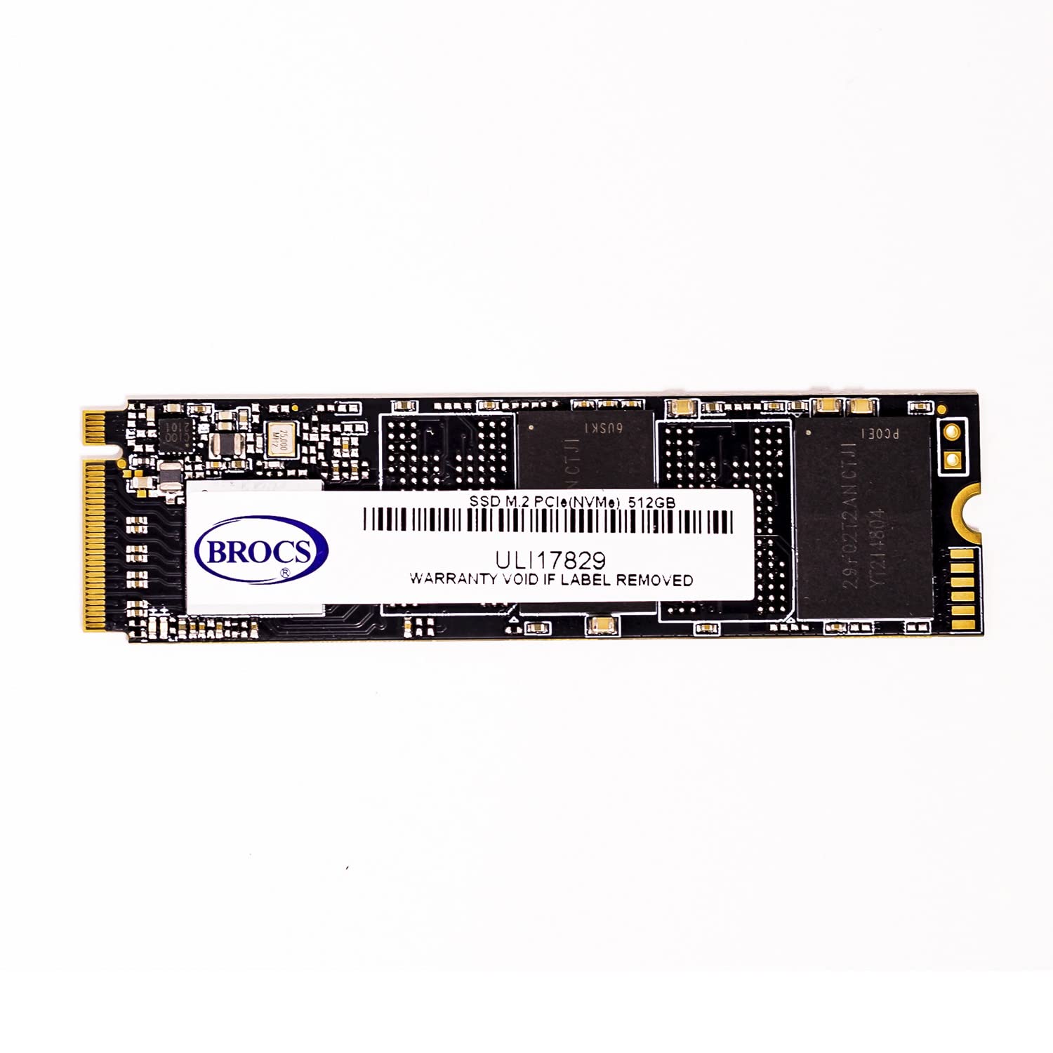 Brocs - 512GB NVMe M.2 Internal Solid State Drive, with NVMe PCI SSD Interface