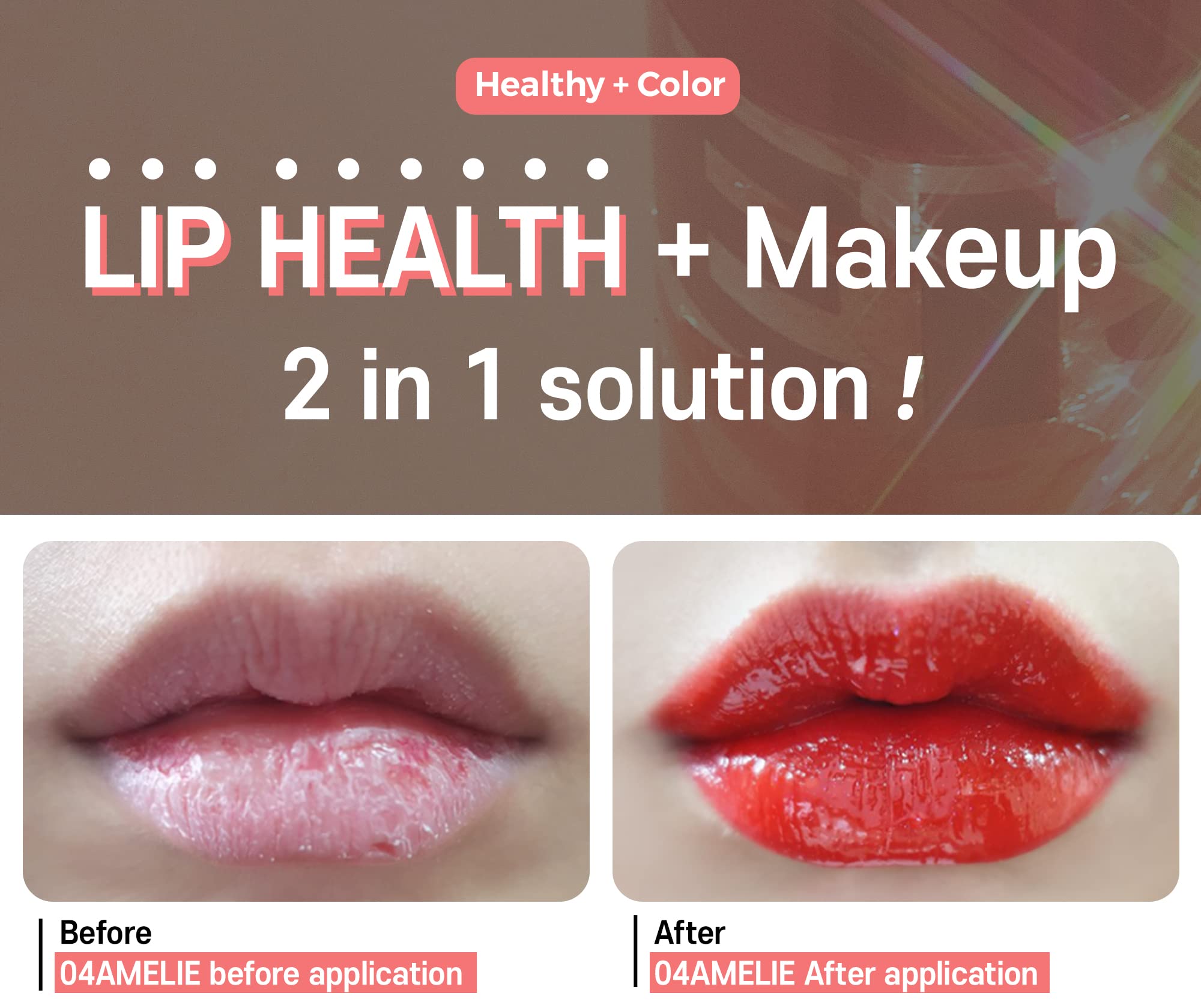 BLESSED MOON FLUFFY LIP TINTㅣ Long Lasting and Highly Pigmented Reb-Brown Cherry Matte Lip Tint, Moisturizing and Nourshing Lip Tint (02 MOOD INDIGO)