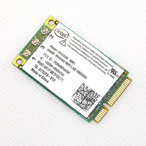 Intel 4965 AGN Wireless-N WiFi Link Mini PCI-E Card 300 Mbps 802.11a/b/g/n 2.4/5 GHz 4965AGN for HP