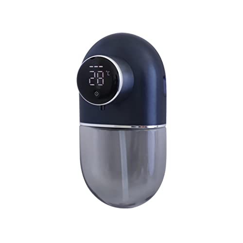 AVLUZ Soap Dispenser, Wall-Mounted Soap Dispenser, Automatic Foam Facial Cleanser Machine Liquid Soap Dispenser Foam Induction Soap Dispenser for Home (Color : Blue)