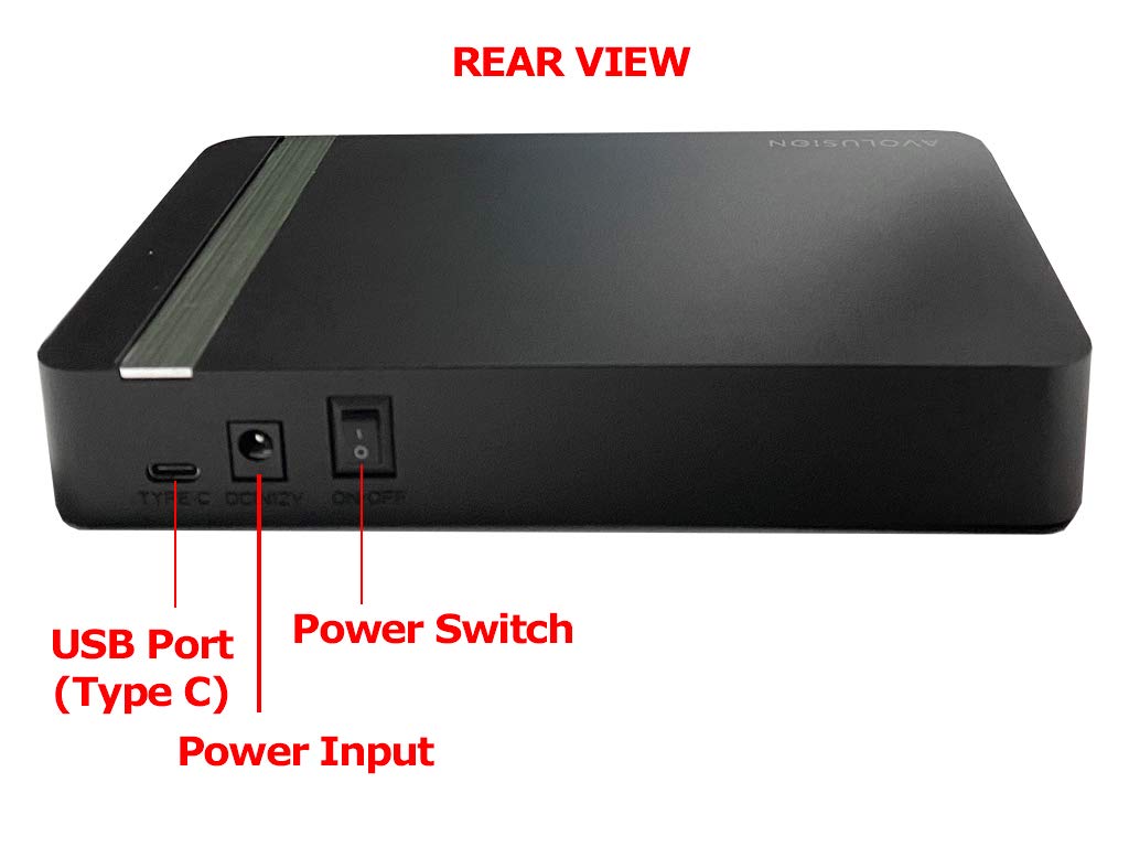Avolusion HDDGear Pro X 3TB USB 3.0 External Gaming Hard Drive (Pre-formatted for PS4 Pro, Slim, Original)