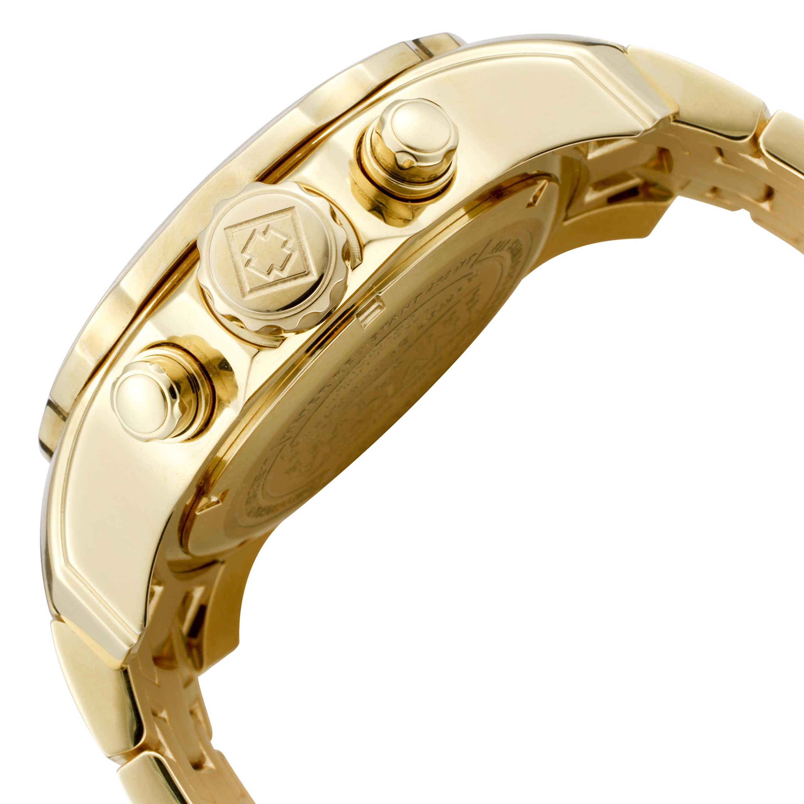 Invicta Men's 0073 Pro Diver Collection Chronograph 18k Gold-Plated Watch