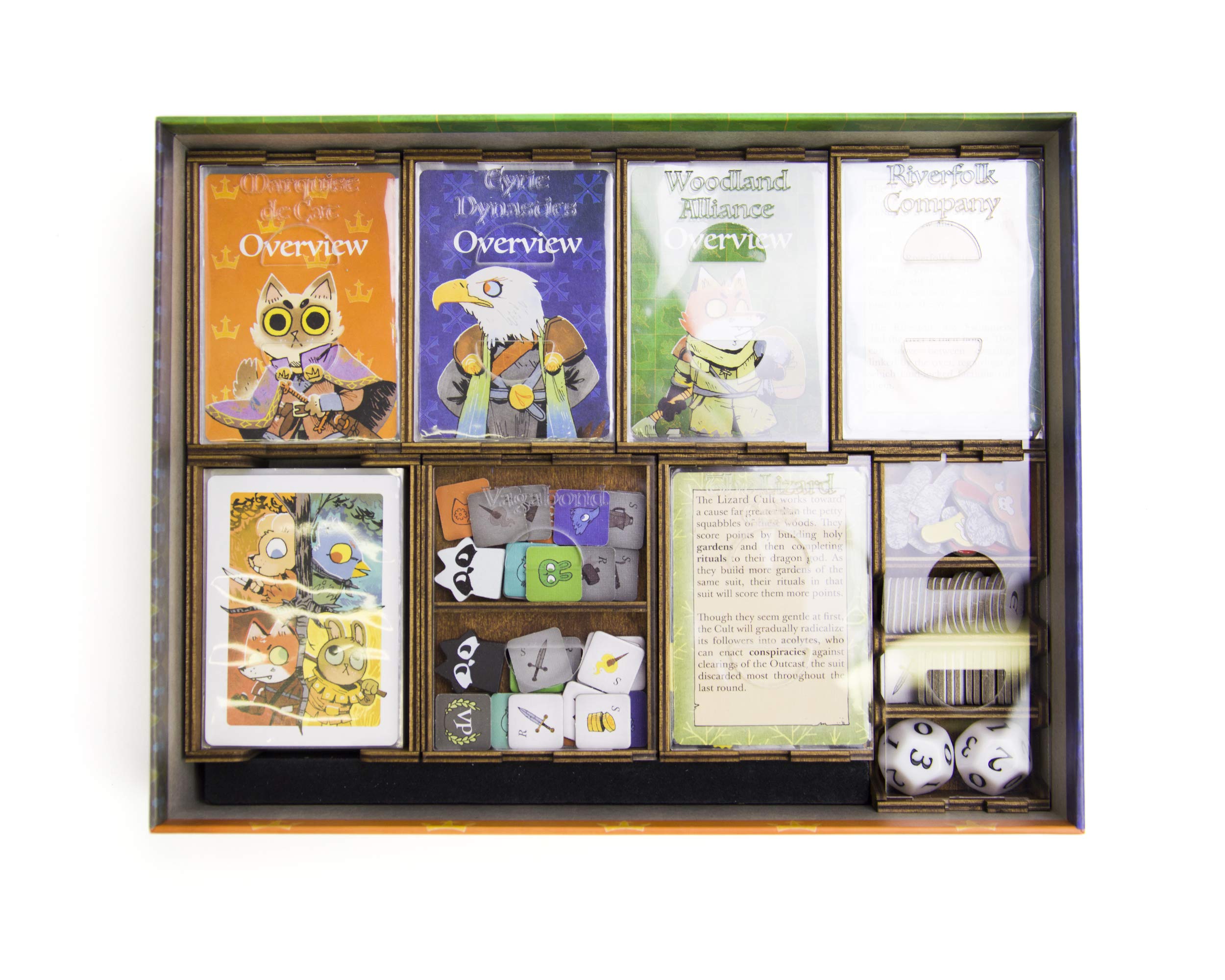 Gaming Trunk Organizer for Root. Root Woodland Organizer