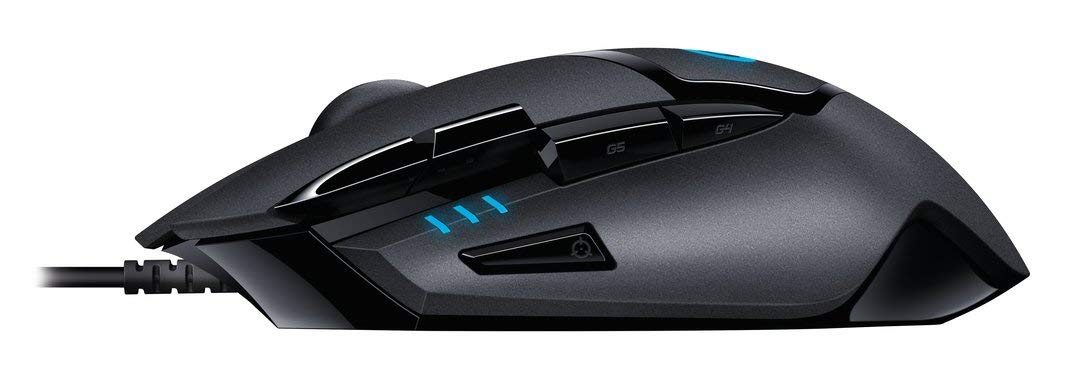 Logitech G402 Optical Gaming Mouse Hyperion Fury USB 8 Buttons, 910-004067 (Hyperion Fury USB 8 Buttons) (Renewed)