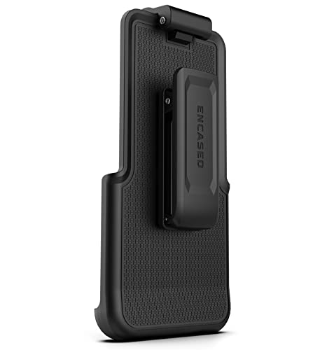 Encased MAG SlimShield Designed for iPhone 14 PRO Case with Belt Clip Holster - Compatible with MagSafe (Black)