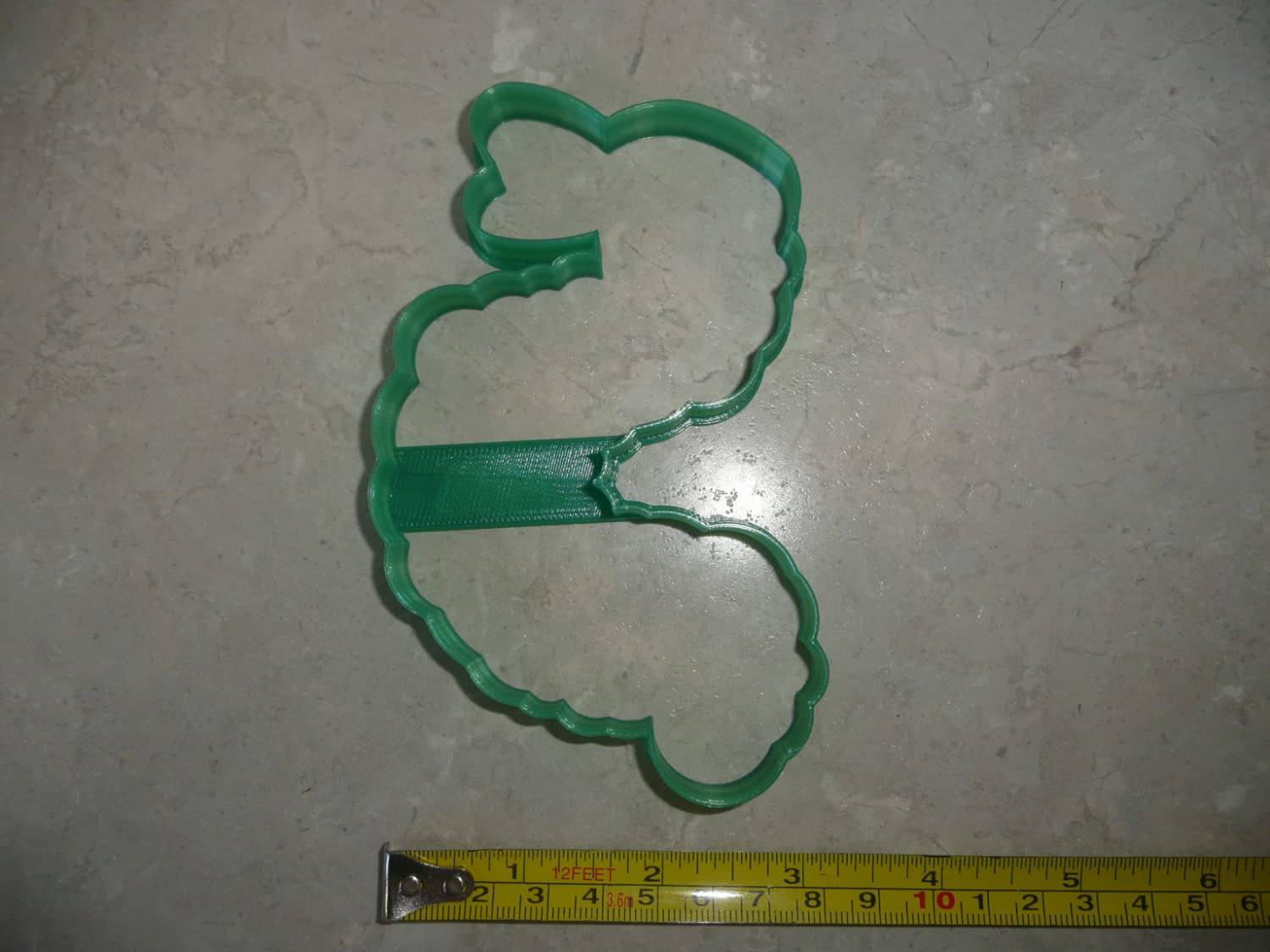 CATERPILLAR INSECT INCH WORM OUTLINE COOKIE CUTTER MADE IN USA PR4643
