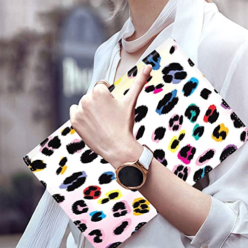 iPad Mini 6 Case, iPad Mini 2021 6th Generation Case Auto Sleep/Wake Multi-Angle Stand for iPad Mini 6th Gen 8.3 Inch , Colorful Leopard Print