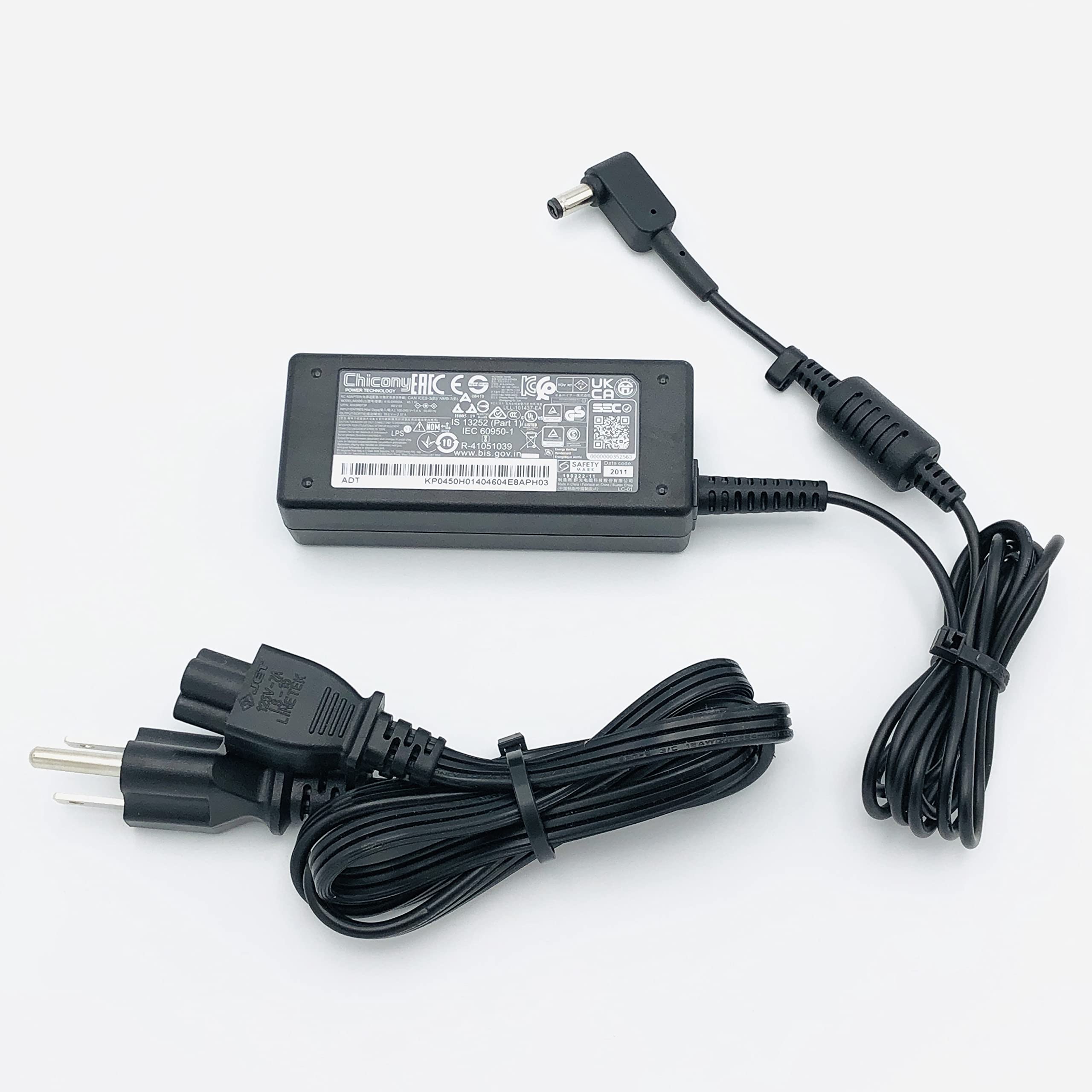 Chicony A18-045N2A 45W AC Adapter 19V 2.37A Power Supply 5.5x1.7 mm with Cord