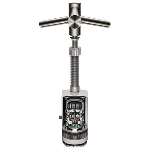 Long Tap Model AB 10 110-127 Volt Combination Hand Dryer and Hands Free Faucet in Brushed Stainless Steel