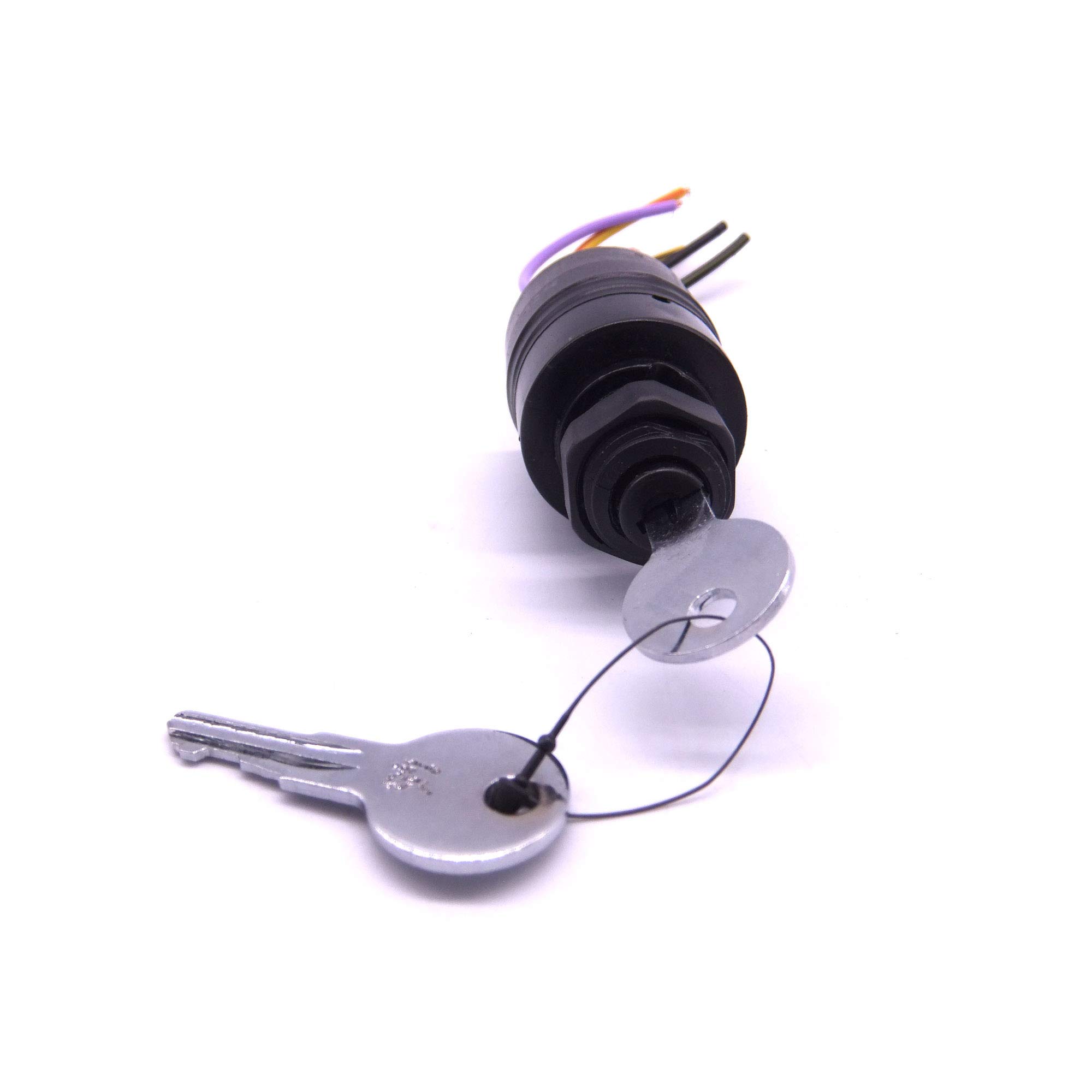 Boat Engine 87-17009A2 Starter Ignition Switch for Mercury Marine Mercruiser Quicksilver Outboard Motor Control Box, 3 Position, 6 Wire, fits Sierra MP41070-2