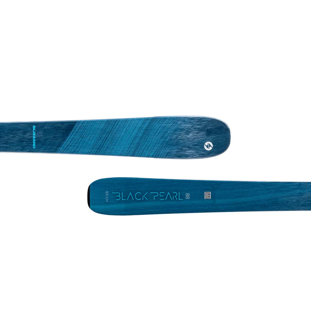 Blizzard Women's Black Pearl 88 All-Mountain Freeride Lightweight Blue Skis, 171