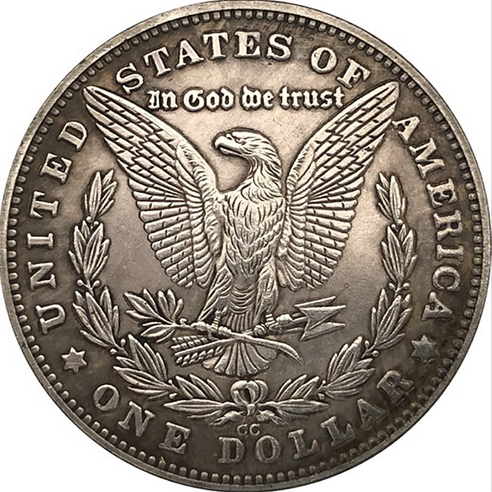 Double Guns Skull Pirates Hobo Coin, US Copy Antique Morgan Hobo Nickel Coin Commemorative Badge Toy,Protective Case Included