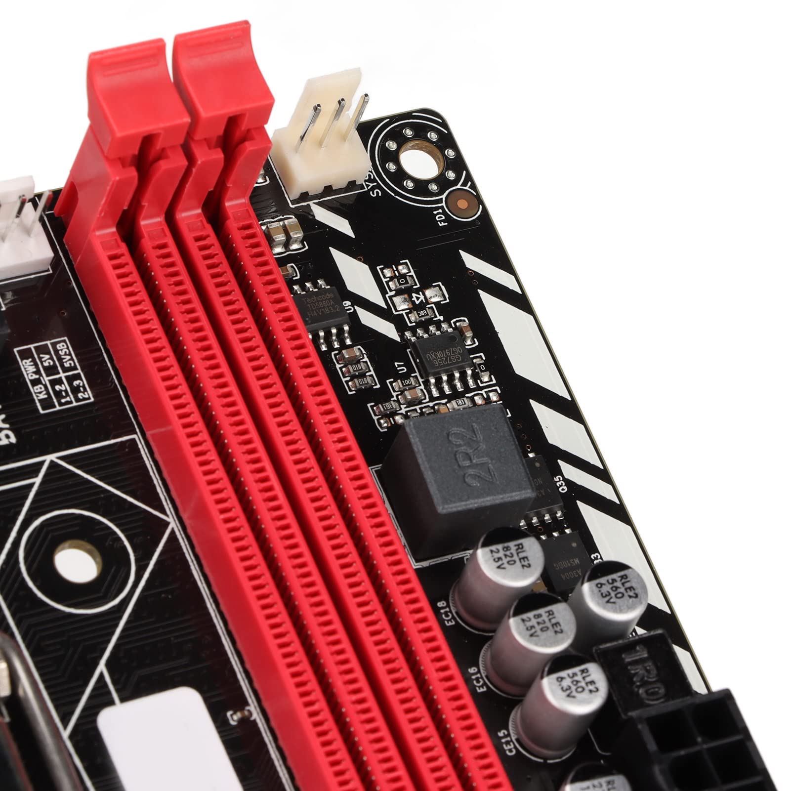 DDR3 Motherboard, Computer Motherboard Support 1155 Pins I3 I5 I7 Processor 2 DDR3 Interface, High Speed Network Stable Power Gaming Motherboardā¦