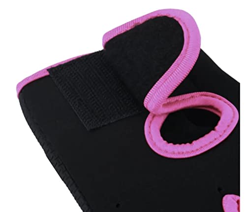 Fortune Favors The Swole Exercise Gloves for Weighlifting, Training, Cycling, at Home or The Gym. (Black, Small)