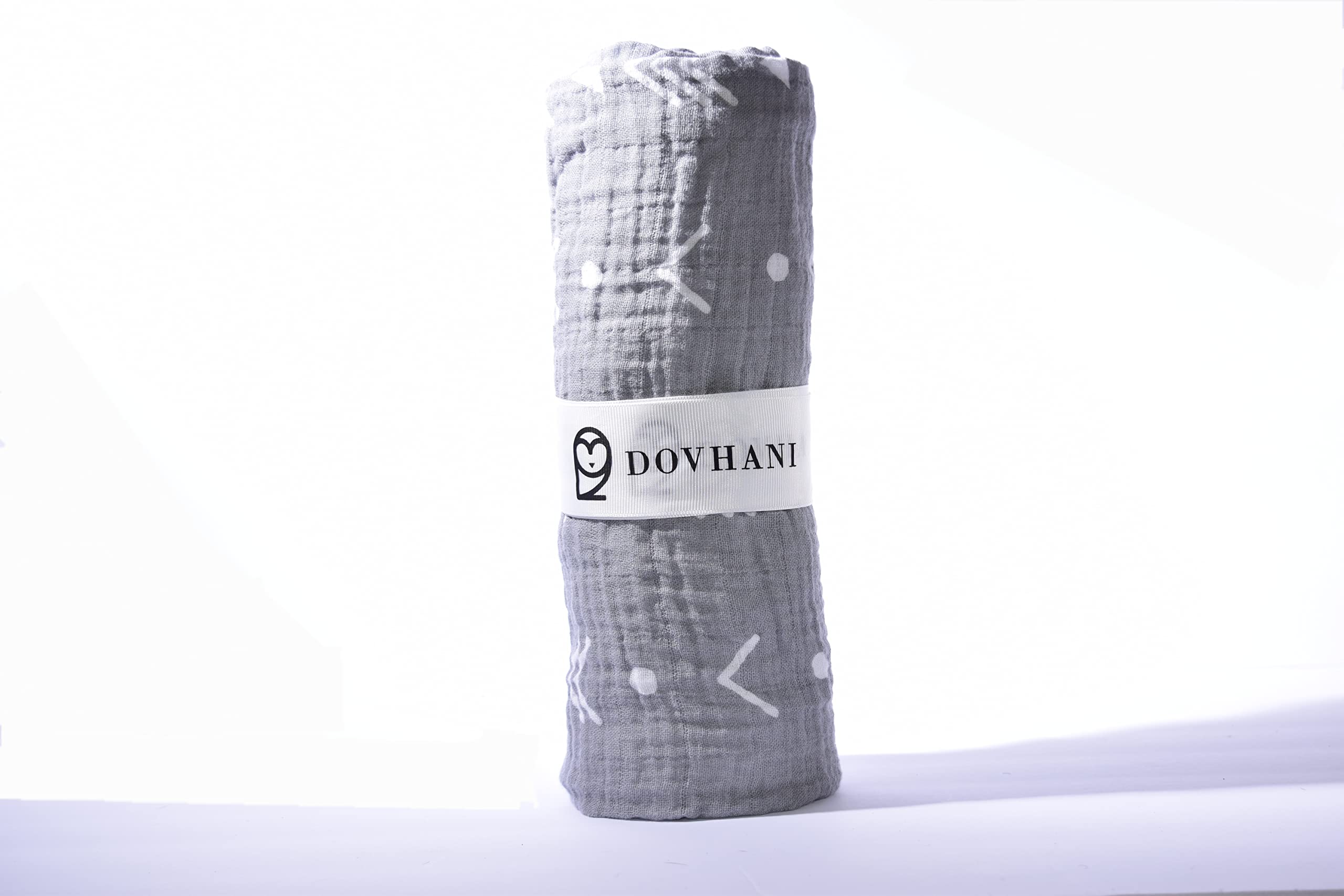 Muslin Baby Swaddle 3-Pack 100% Cotton. Soft & Breathable for Girl/Boy/Unisex