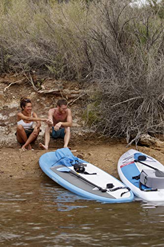 Boardworks Riptide All-Water Stand-Up Paddleboard (SUP) β 10β6", Blue/White/Grey