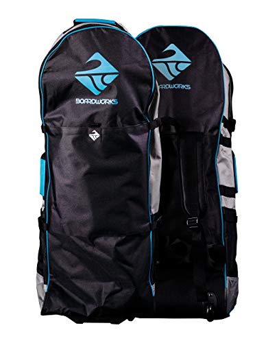 Boardworks SHUBU SUP - All Water Inflatable Stand-Up Paddle Board - SUP Includes Complete Kit with Paddle, Backpack Carry Bag, Leash, Dry Bag and Pump