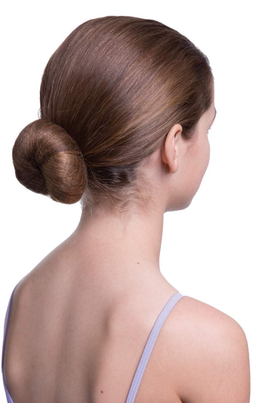 Bloch Unisex-Adult's Standard Hair Nets-3 Pack, Brown, one