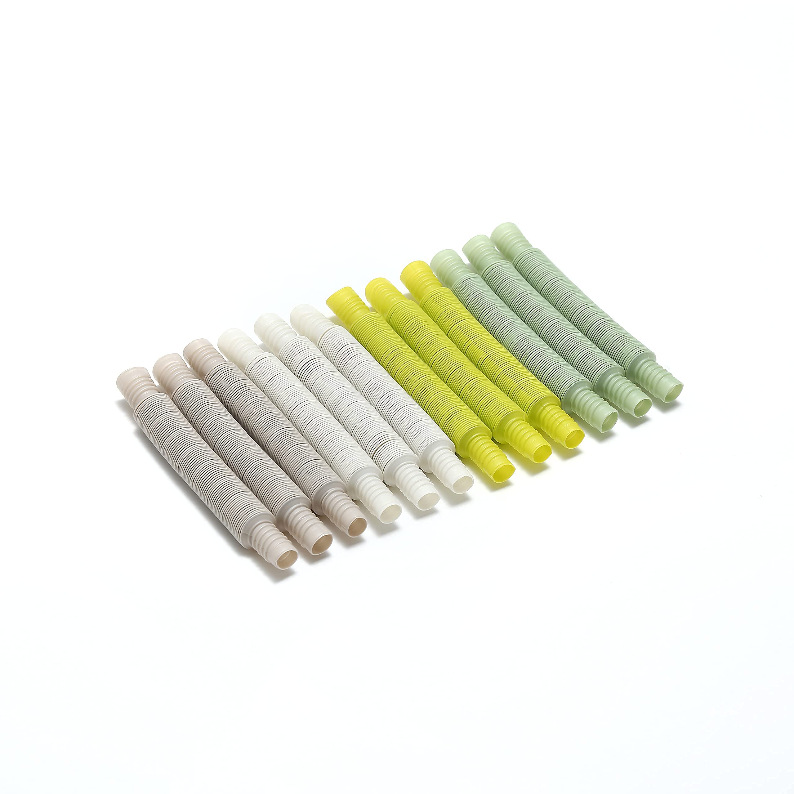 Special Supplies Fun Pull and Stretch Tubes for Kids - Pop, Bend, Build, and Connect Toy, Provide Tactile and Auditory Sensory Play, Colorful, Heavy-Duty Plastic (Camo-12)
