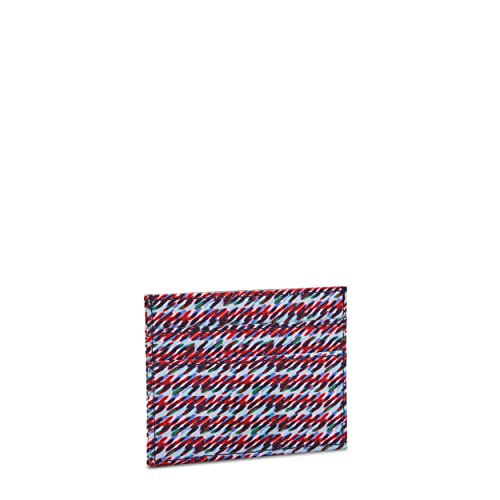 Kipling Womens Kipling Women's Daria Card Holder, Imported Printed Polyester Holder Wallet, Luscious Waves, 4.25 L x 3.125 H 0 D US