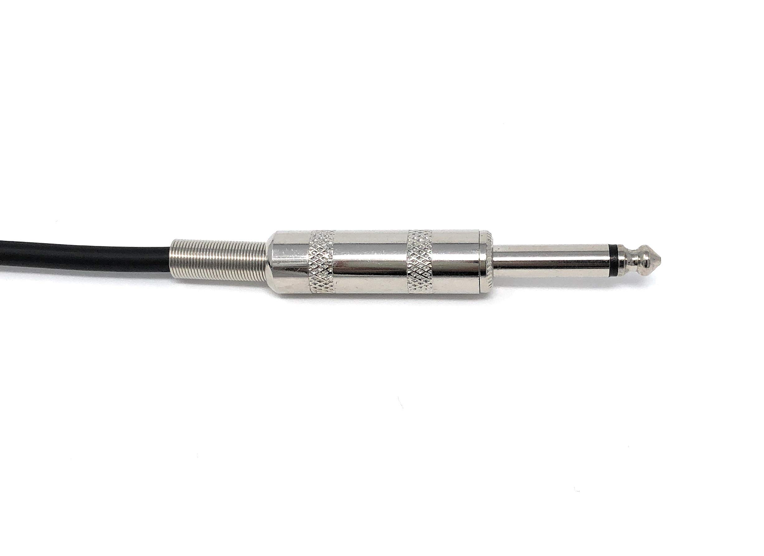 J&P Instrument Guitar Input Cable for Audio-Technica Wireless Body-Pack Transmitters