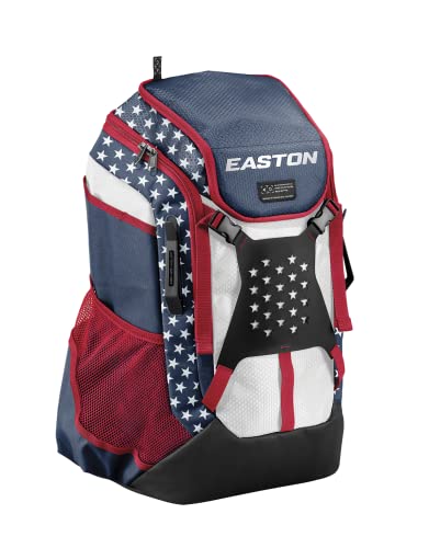 Easton | Walk-Off NX Backpack Bag Series | Adult | Team Logo Embroidery Panel | Stars & Stripes