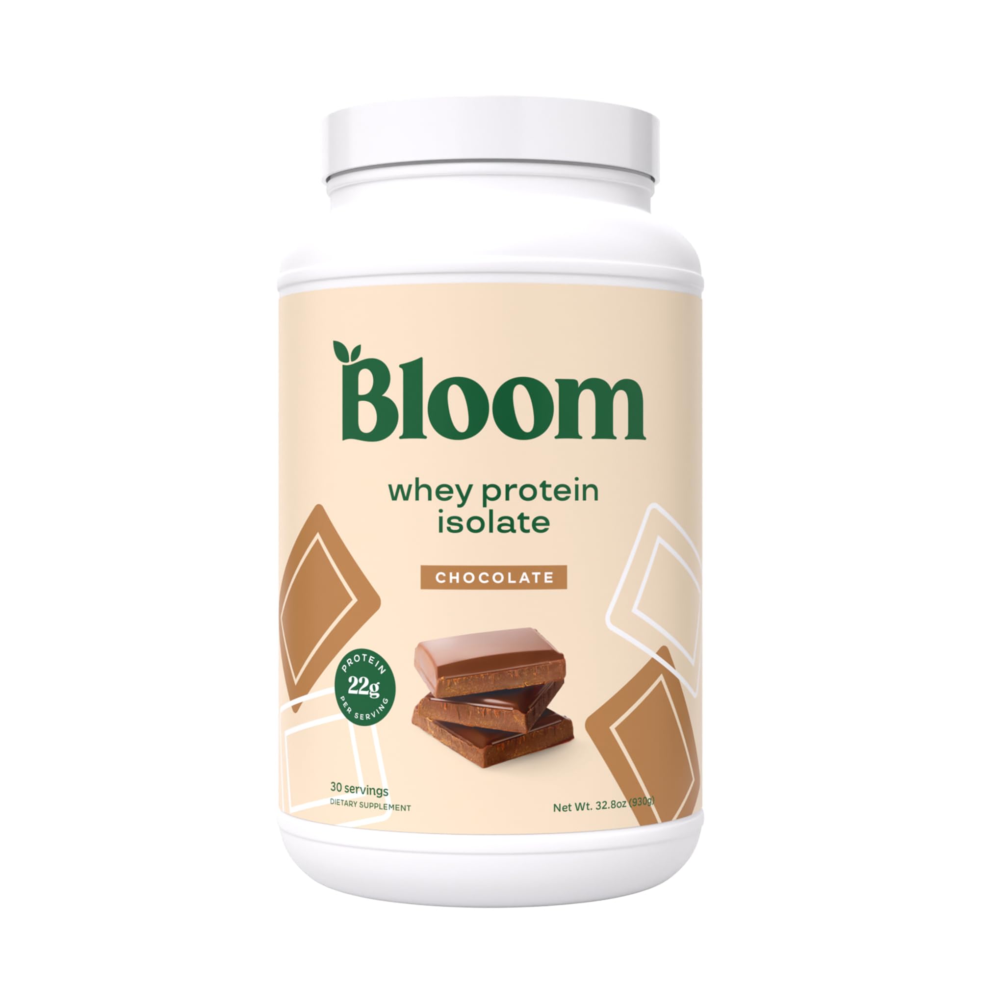 Bloom Nutrition Fruity Cereal Whey Protein Isolate Powder | Fast Digesting, Low Carb, Keto Friendly, Non-GMO | 100 Percent Pure Iso with Zero Sugar Added | Post Workout Recovery Shake Blend