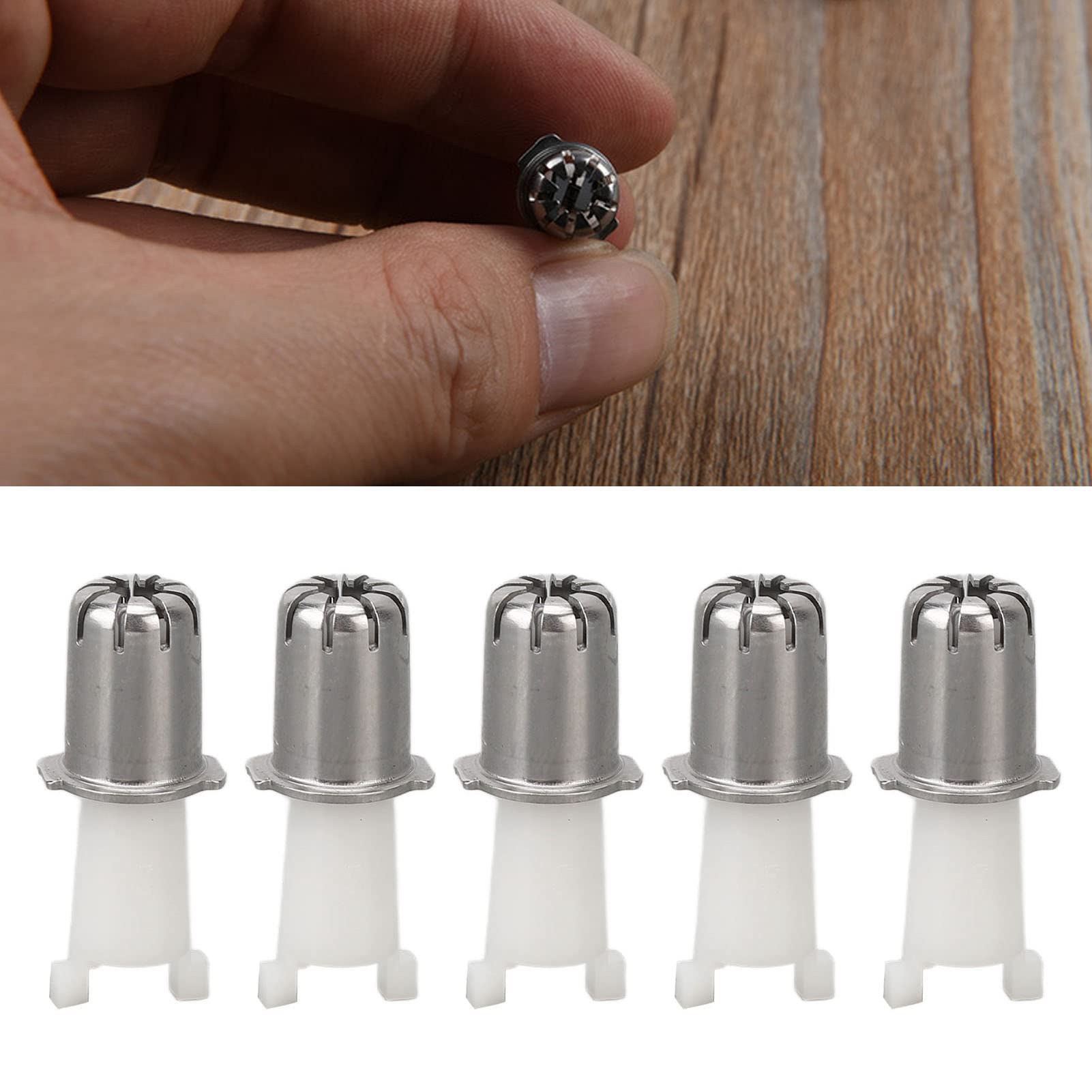 Brrnoo Nose Hair Trimmer Replacement Head, 10pcs, Universal, Compatible with All Trimmers, Ideal for Daily Use