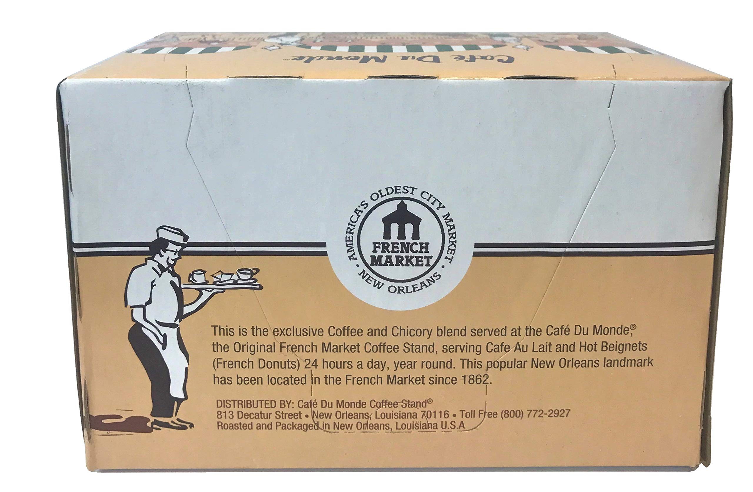 Cafe du Monde Coffee and Chicory 36 Single Serve Pods