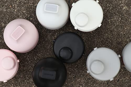 HE OR SHE- Ultra Wide Neck Baby Bottle BPA-Free Transition Cap - fits 5oz and 8oz HE OR SHE Baby Bottles - for Babies 12+ Months (Grey)