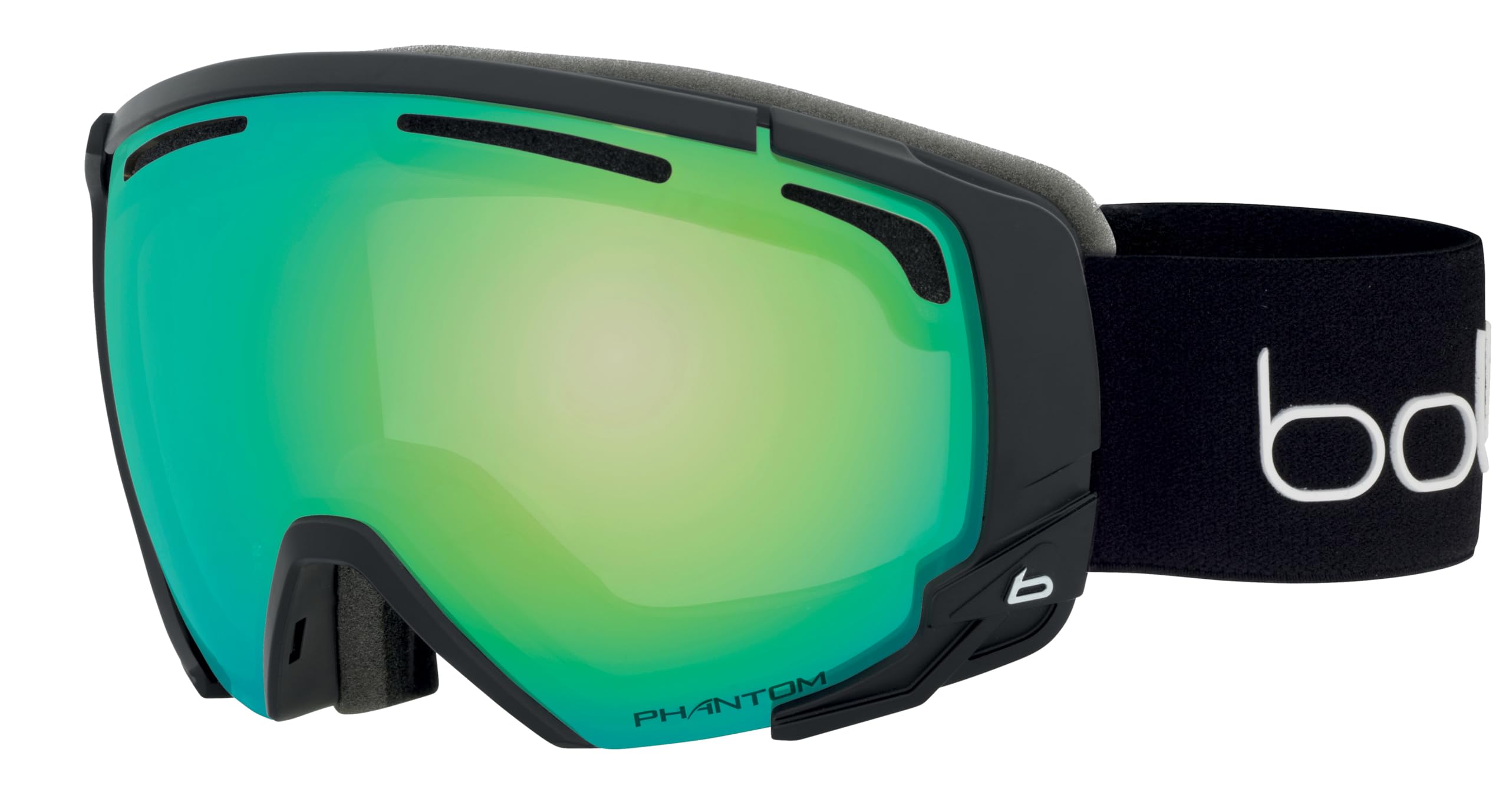 Bollé Supreme OTG Snow Goggle - Matte Black Corp | Phantom Green Emerald