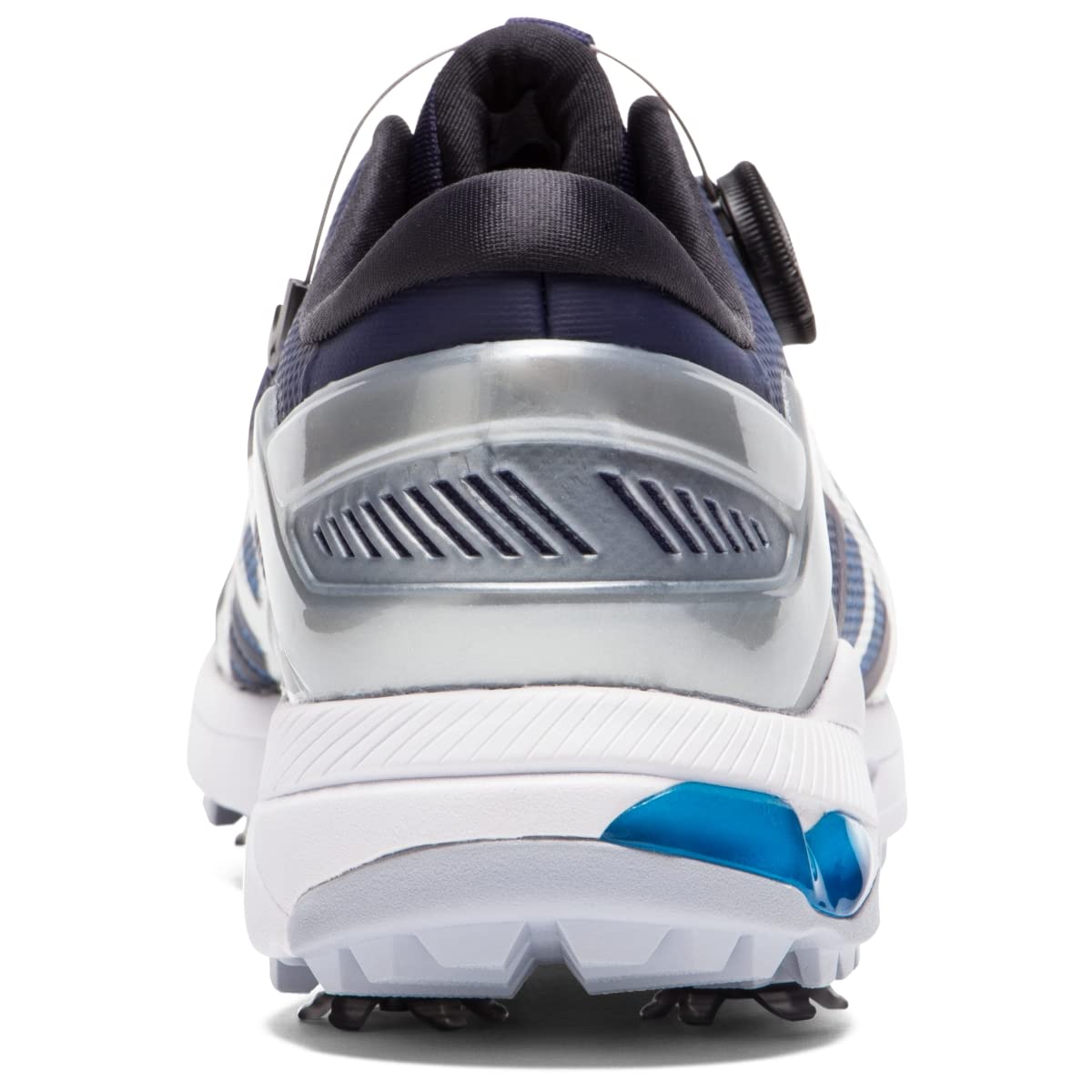 ASICS Men's GEL-Course Duo Boa Golf Shoes, 11.5, PEACOAT/PURE Silver